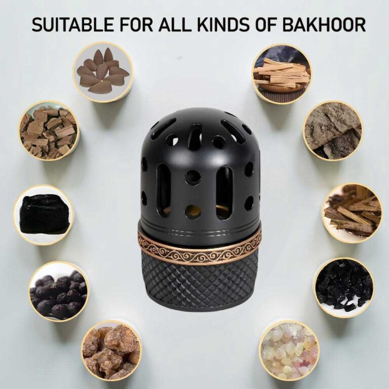 Elegant Arabian Style Resin Incense Burner, Bakhoor Oud Holder with ...